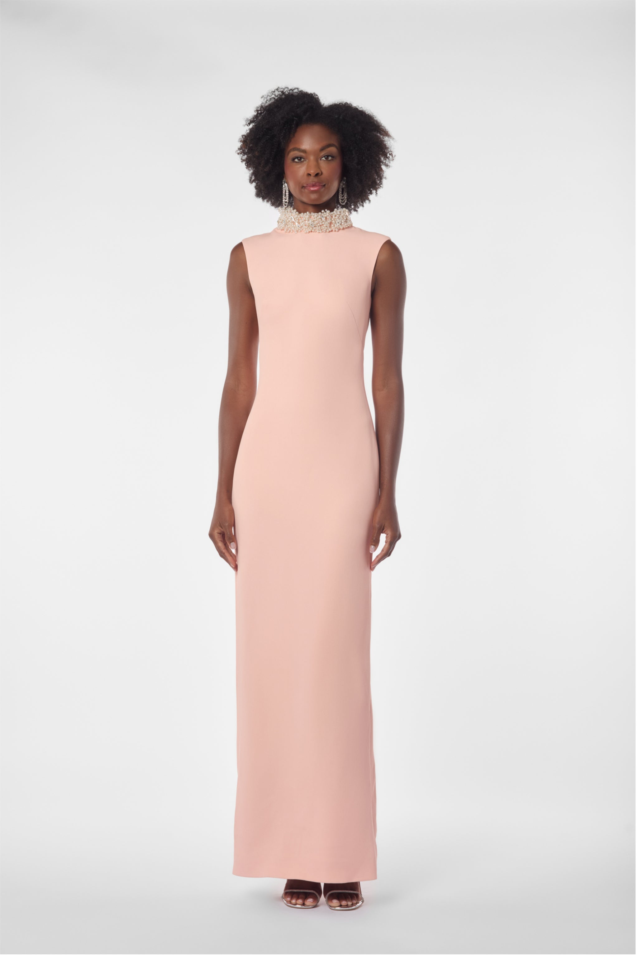 Pearls & Crystals Turtleneck Dress - MILLY PARK